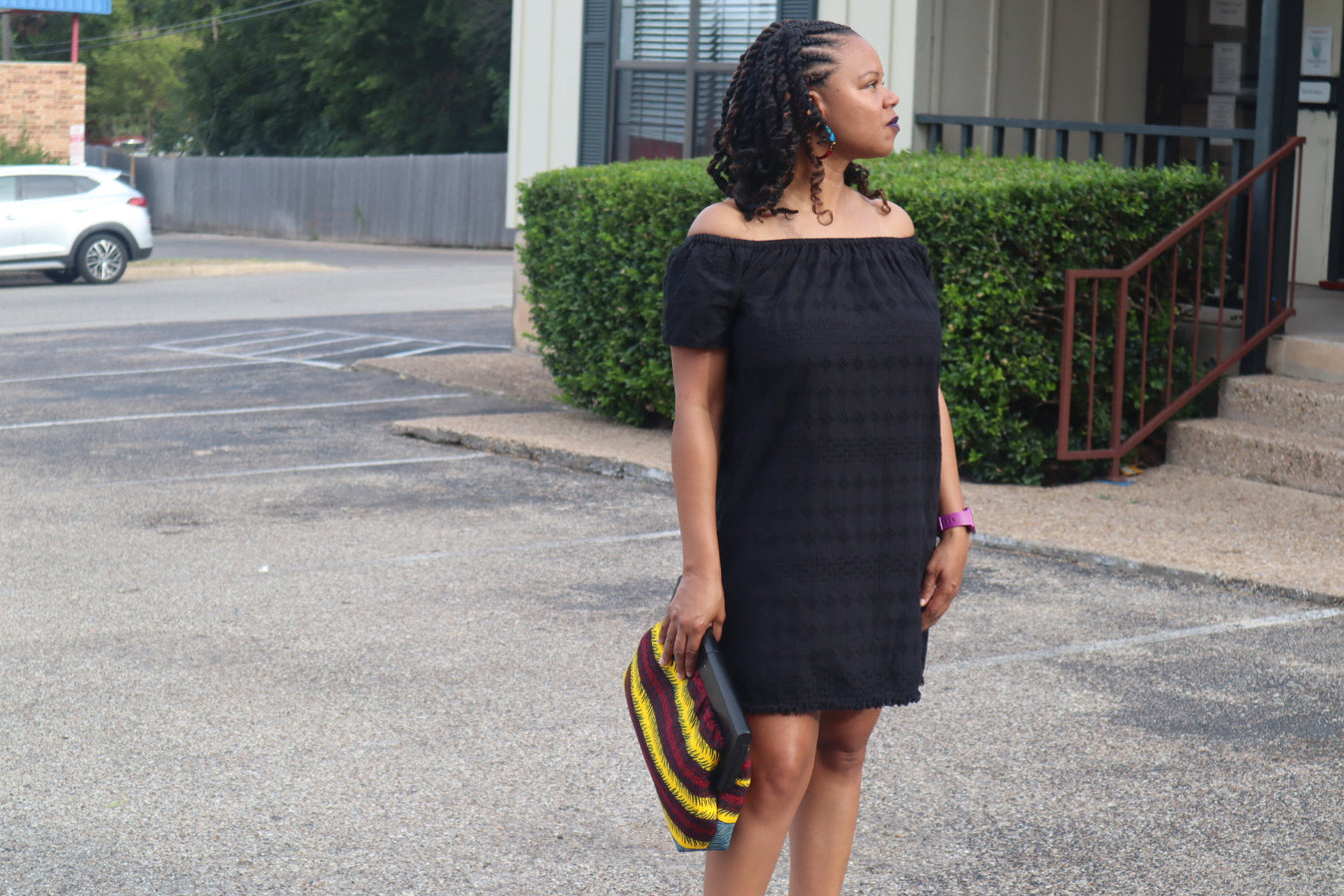 Wooden Frame Ankara Clutch – Uwakstar Designs